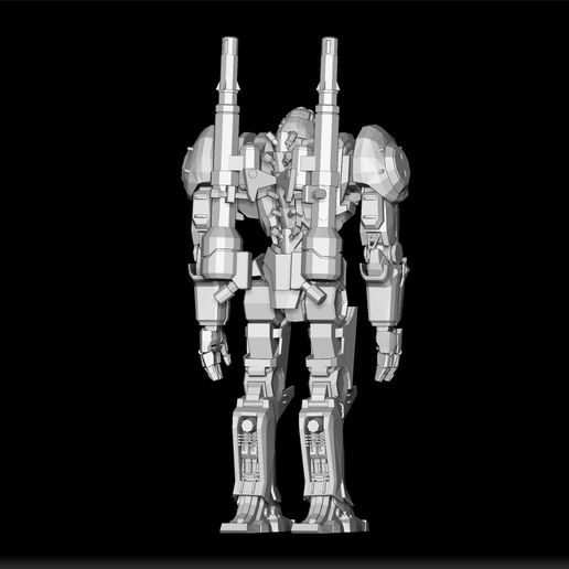 STL file Robot Jaeger - Jaeger 3D Print - Mecha Robot Sculpture ...