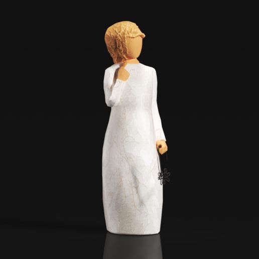 🌳 Willow Tree Remember Figurine・ STL File for 3D printing・Cults