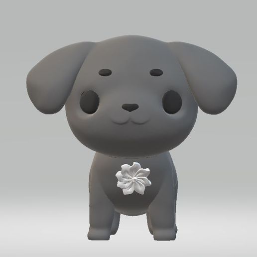 🐕 cute dog 3D printable model・ STL File for 3D printing・Cults