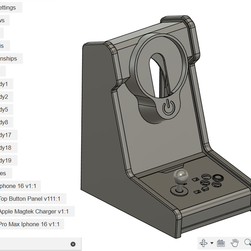 🕹️ Mini Arcade Phone Dock・ 3D File for 3D printing・Cults