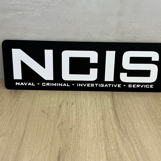 📷 NCIS Logo・ STL File for 3D printing・Cults