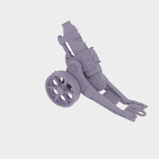🪖 heavy mortar・ STL File for 3D printing・Cults
