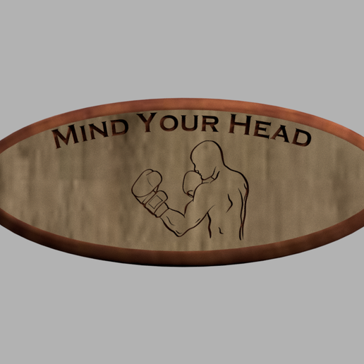 STL file Boxer Mind Your Head 👽 ・Design to download and 3D print・Cults
