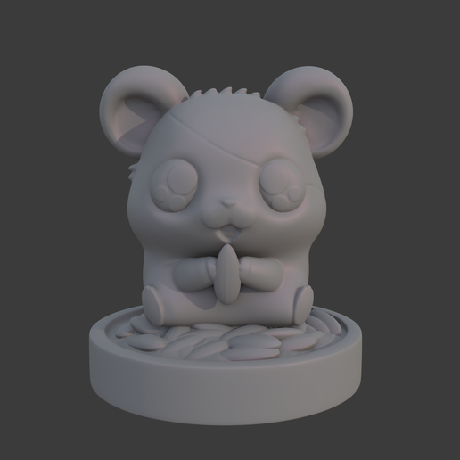 🐹 Hamtaro-Anime-fanart・ STL File for 3D printing・Cults