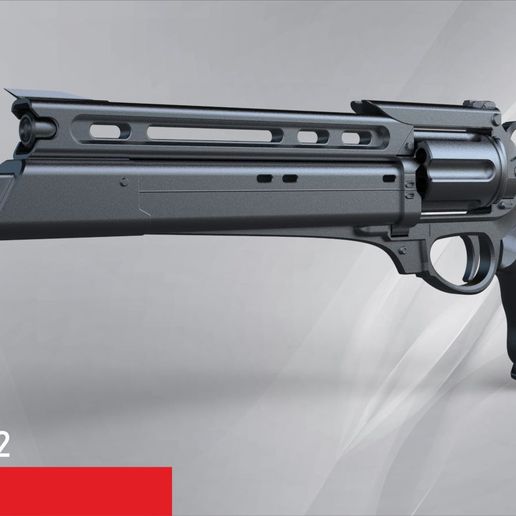 🌹 DESTINY 2 - Rose Legendary Kinetic Hand Cannon・ 3D File for 3D ...