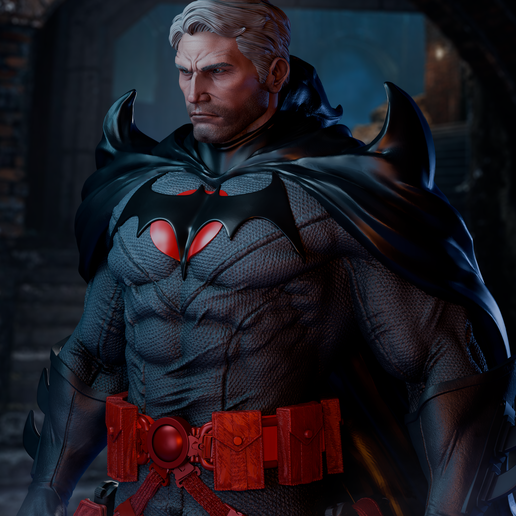 3D file Batman FlashPoint Thomas Wayne 🎨 ・3D printer model to download・Cults