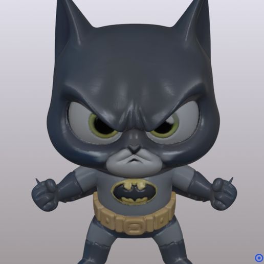 STL file BATMAN CAT 🐱 ・3D printer model to download・Cults