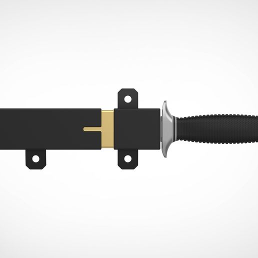 STL file Dagger and Scabbard from the Deadpool and Wolverine 2024 🗡️ ...