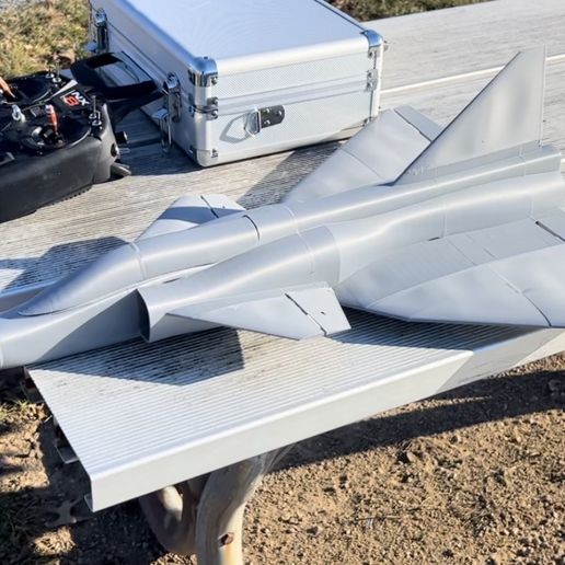 🎨 Rc Saab Viggen 50mm GEN 2!・ STL File for 3D printing・Cults