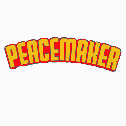 STL file PEACEMAKER Logo Display by MANIACMANCAVE3D 🃏 ・3D printer model ...
