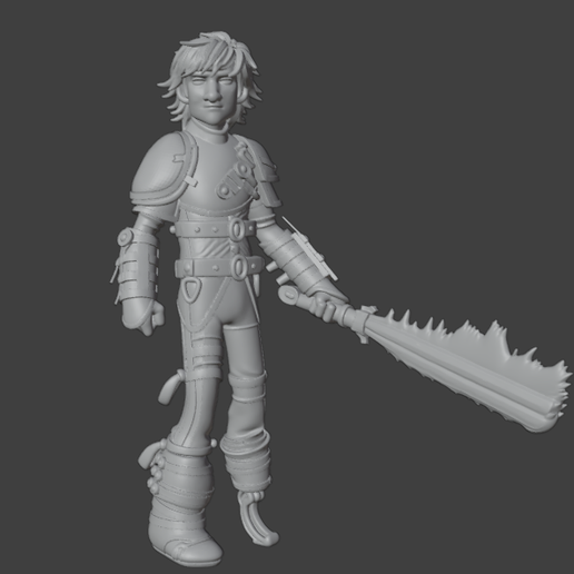 🗡️ Hiccup / hiccup・ STL File for 3D printing・Cults