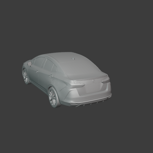 🚗 Nissan Versa 2021・ STL File for 3D printing・Cults