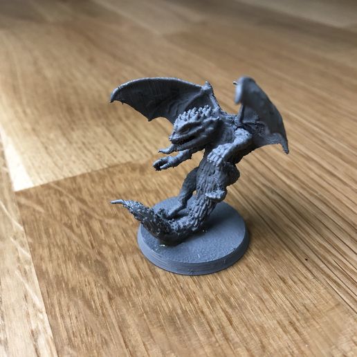 🐉 Gloomhaven Spitting Drake - Pose Remix・Free STL File for ・Cults