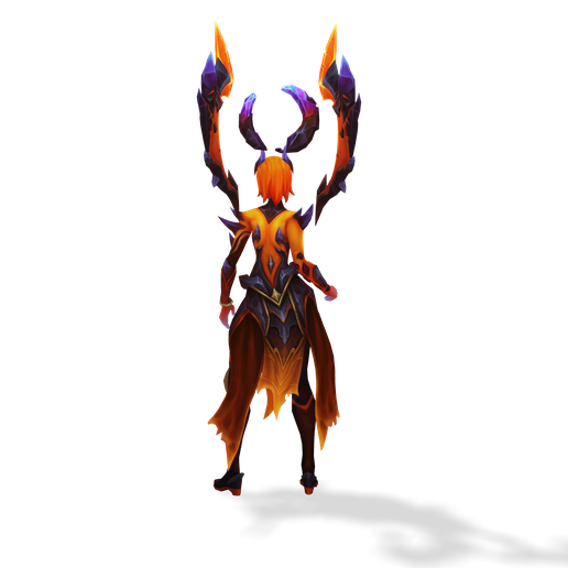 STL file Infernal Karma League of Legends 3D print model 🦸 ・3D ...