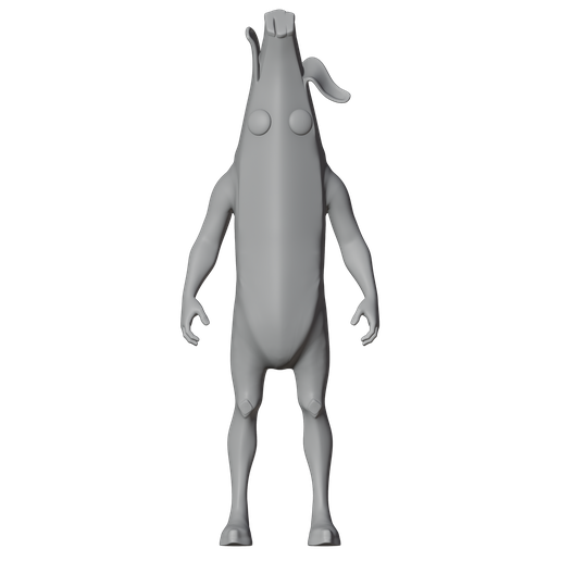 3D file Fortnite Peely Figurine 🎄 ・3D printer model to download・Cults