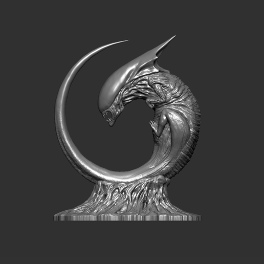 3D file Queen Chestburster 👸 ・3D print model to download・Cults