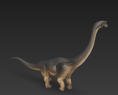 🗺️ Long Neck-Jurassic World・ STL File for 3D printing・Cults