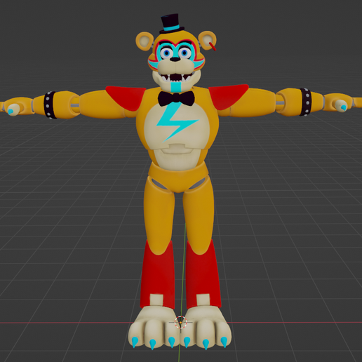 Archivo STL Glamrock Freddy ( Five Nights At Freddy / FNAF ) 🆕 ・Plan ...