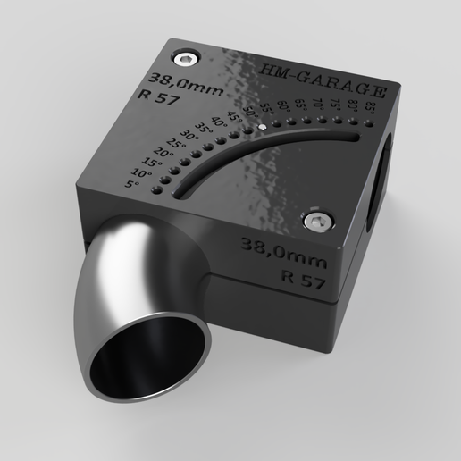 STL file Pipe elbow sawing aid 38.0mm R57 Elbow welding elbow cutting aid type 3 🧰 ・3D print ...