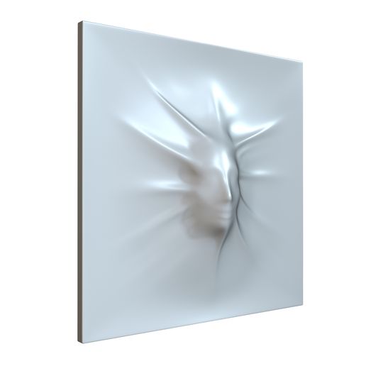 👩 Tile of face in wall・ STL File for 3D printing・Cults