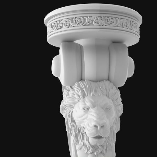 🦁 Lion Leg・ STL File for 3D printing・Cults