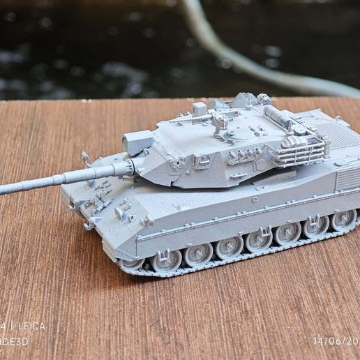 🇮🇹 Italy OF-40 Mk.2A MBT・ STL File for 3D printing・Cults