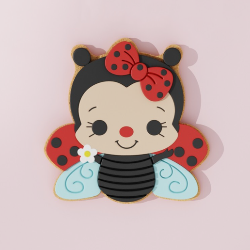 smiling ladybug