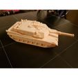 🪖 M1A1 abrams scale model・ STL File for ・Cults