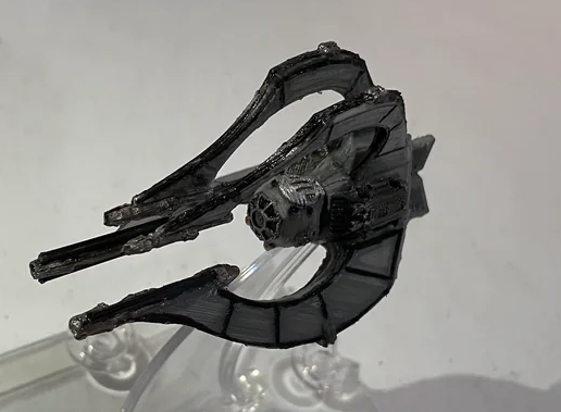 🚀 Chiss Clawcraft Bomber, StarWars, armada style stand mount・Free STL ...