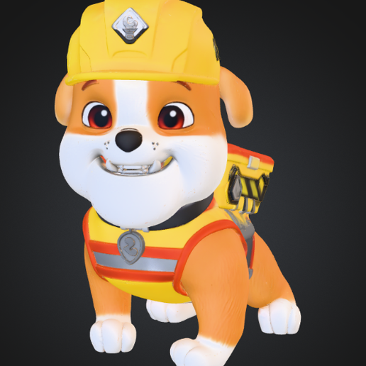 🐕 Rubble・Free STL File for 3D printing・Cults