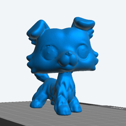 🐕 lps littlest pet shop collie dog・Free STL File for 3D printing・Cults