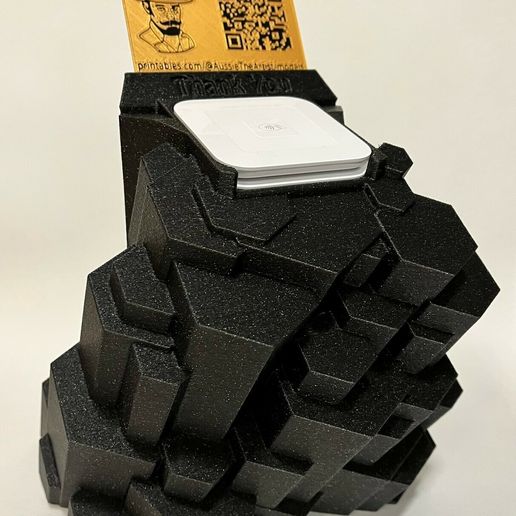 Archivo STL Lector cuadrado Soporte hexagonal 👽 ・Modelo para descargar y imprimir en 3D・Cults