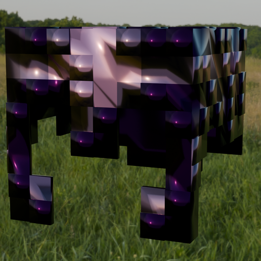 🪖 Nether Helmet Minecraft・ STL File for 3D printing・Cults