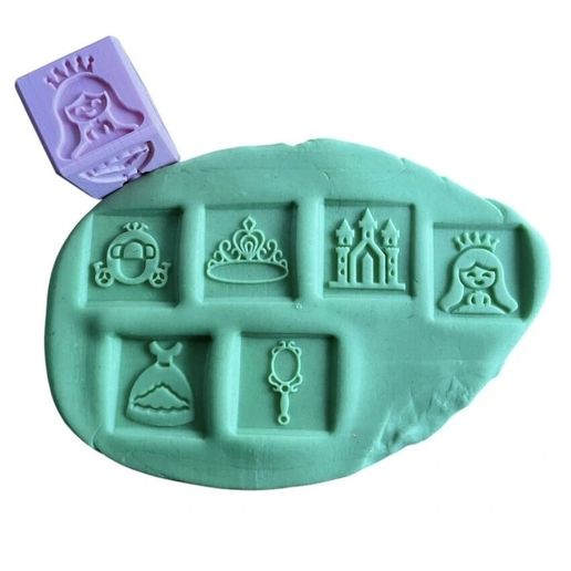 👸 Educational PRINCESS Cube for playdough and sensory play・ STL File ...