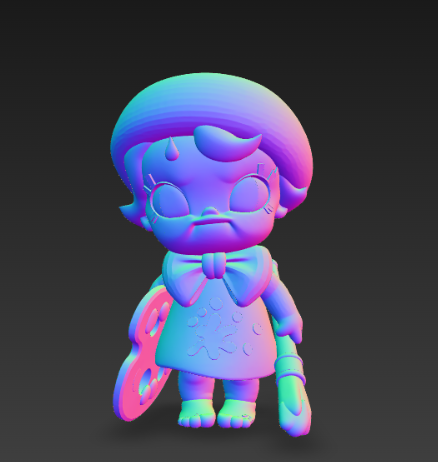 👶 Baby Molly Future Painter Figurine・ STL File for 3D printing・Cults