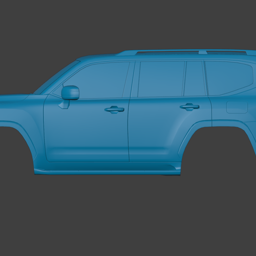 🚗 RC BODY TOYOTA LAND CRUISER 2023 1:10 3D PRINT STL・ STL File for 3D ...