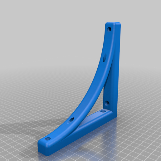 Free STL file shelf bracket 🍽️ ・3D printable model to download・Cults