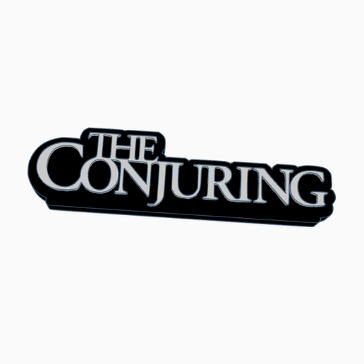 👾 THE CONJURING 1-3 Logo Display by MANIACMANCAVE3D・ STL File for 3D ...