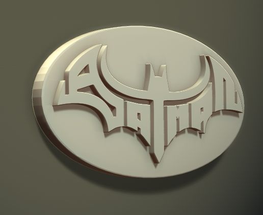STL file Batman Tag Zbrush 🗝️ ・Design to download and 3D print・Cults