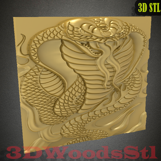 🐍 snake stl,3D stl model relief wall decor, CNC Router Engraver, Artcam ...