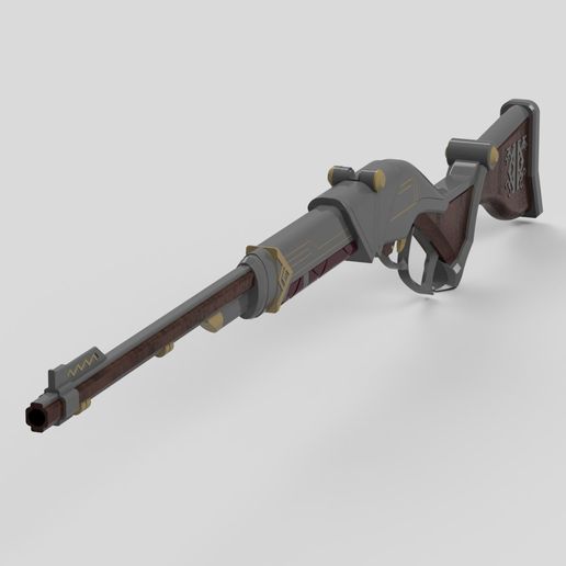 🔫 Caitlyn's Rifle Arcane Skin・ 3D File for 3D printing・Cults