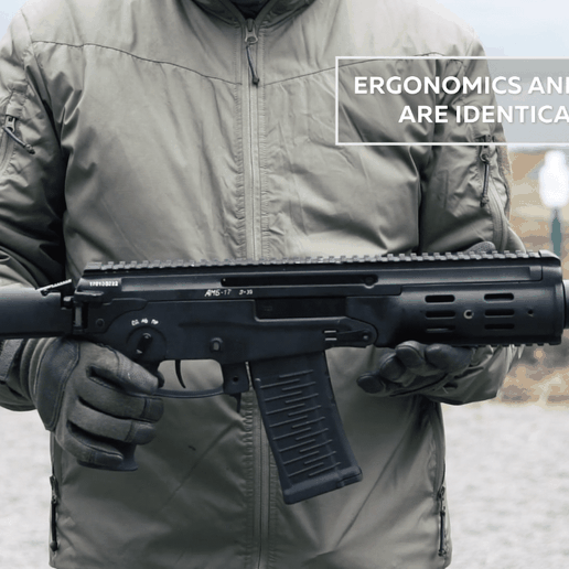 📱 Kalashnikov Concern AMB-17 SPETSNAZ・ STL File for ・Cults