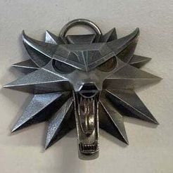 3D print Witcher III Wolf School Medallion・Cults