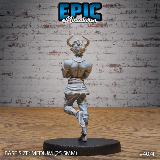 3D file Young Efreeti ‧ DnD Miniature ‧ Tabletop Miniatures ‧ Gaming ...