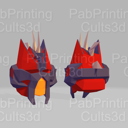 🪖 RUNESCAPE/OSRS - RED SLAYER HELM - PERSONAL USE・ STL File for 3D ...