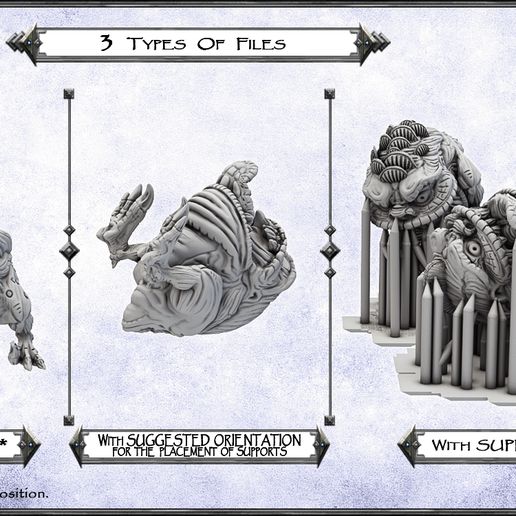 👺 Wild Squig Unit - 28mm Miniatures・ STL File for ・Cults