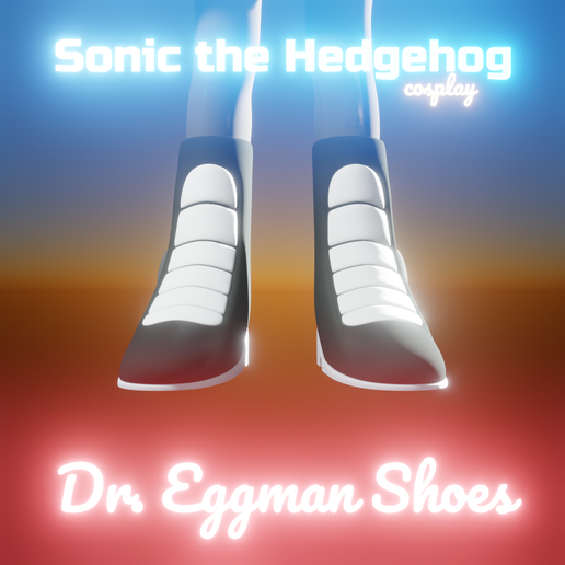Archivo 3D Dr. Eggman Shoes (Dr. Robotnic) - Sonic the Hedgehog Cosplay ...