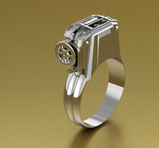Free STL file Gelik ring 💍 ・3D print design to download・Cults