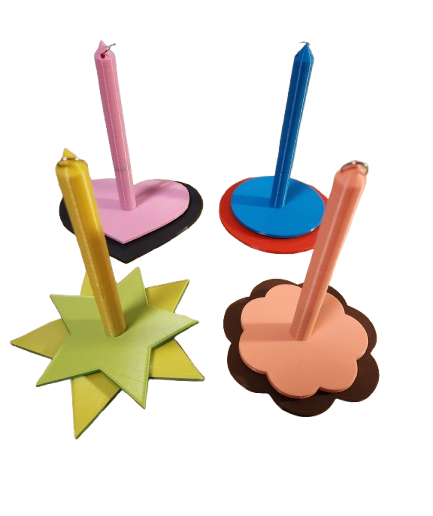 🧶 Porta ovillo yarn spinner Pack x 5・Archivo STL para Impresión 3D・Cults