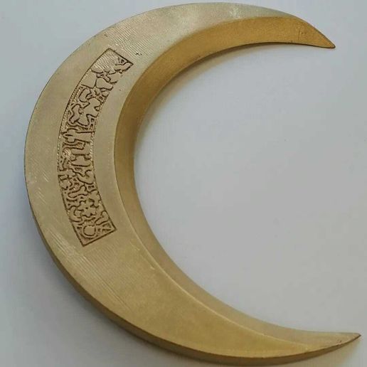 🌙 MoonKnight Moon Weapon・Free STL File for ・Cults